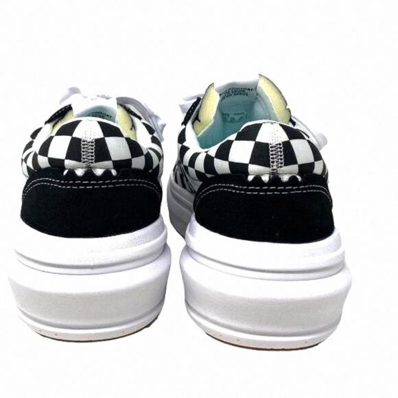 Vans | Shoes | Vans Old Skool Overt Cc Shoe Platform Check Black ...